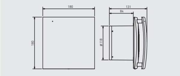 Витяжний з таймером вентилятор SOLER&PALAU DECOR-200 CRZ DESIGN - Soler ...
